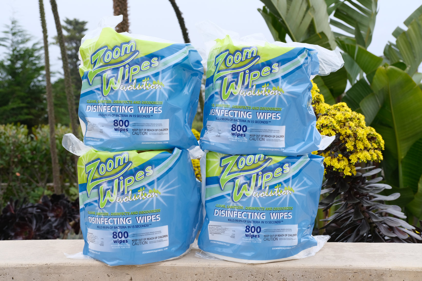 Heavy Disinfecting Zoom Wipes
